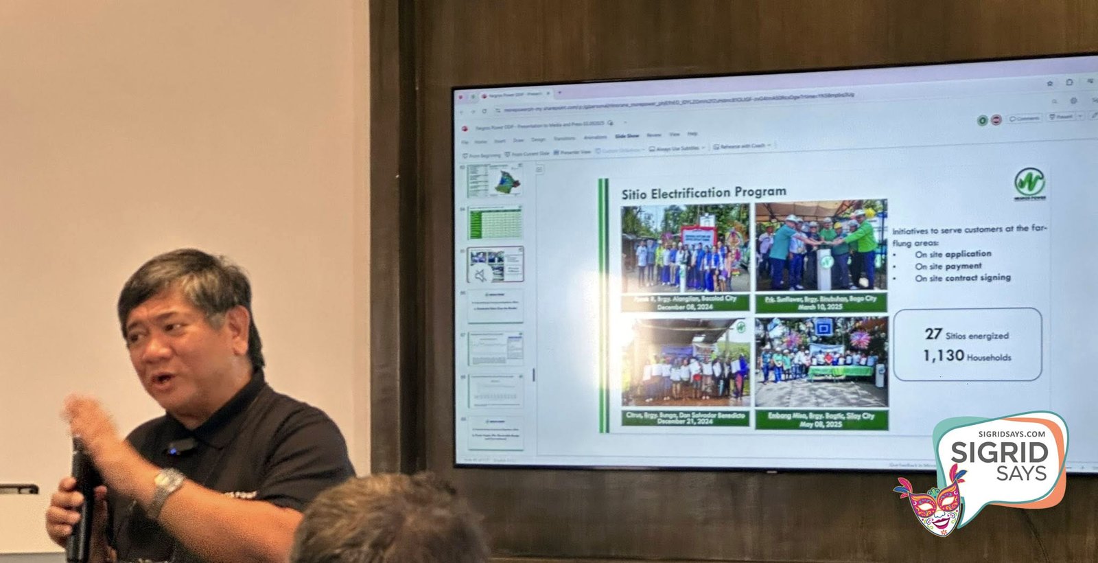 Negros Power Sitio Electrification Program