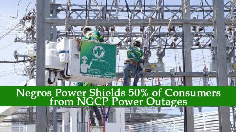 Negros Power Shields 50% of Consumers from NGCP Power Outages
