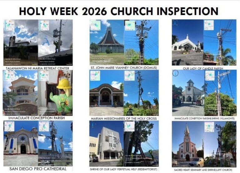 Negros Power Holy Week 2026 lineman -Bago City - church inspection 2 ...